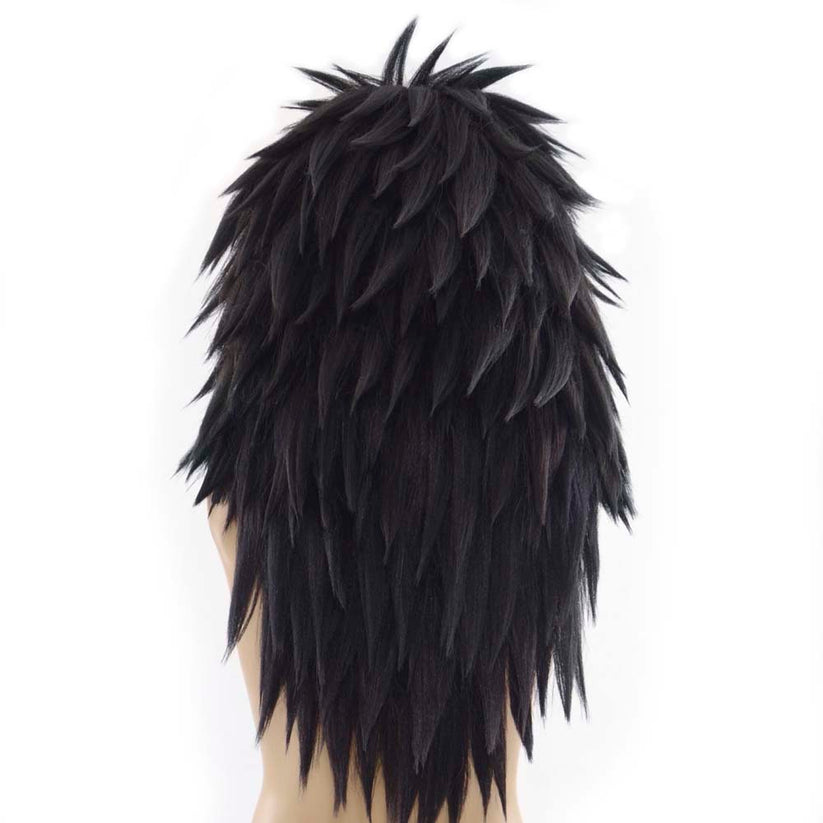 Naruto Madara Uchiha Halloween Black Cosplay Wig Anime Costume Props ...